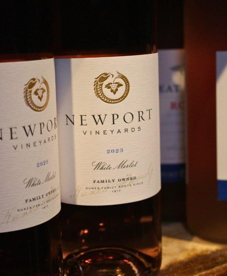 White Merlot – Newport Vineyards