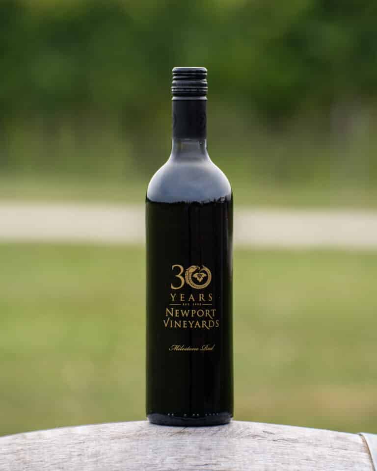 Milestone Red: Newport Vineyards 30th Anniversary Edition